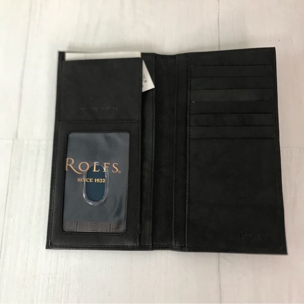 Rolfs Leather Wallet 7”X3.5” - Gem